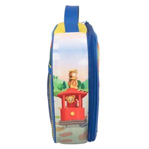 Daniel Tiger's Neighborhood - Insulated Durable Lunch Bag Tote, Reusable Lunch Box with Handle - Trolley with Friends - Great