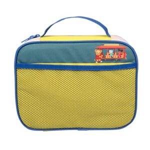 Daniel Tiger's Neighborhood - Insulated Durable Lunch Bag Tote, Reusable Lunch Box with Handle - Trolley with Friends - Great