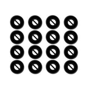 16pcs X-Small (B-NSEN) Noise Isolation Premium Eartips Adapters Compatible with Sennheiser (M2 IE) Momentum I and G CX 3.00 CX 5.00 CX 7.00BT HD1 HD1 Free, HD1 Wireless in Ear Earphones Headphones