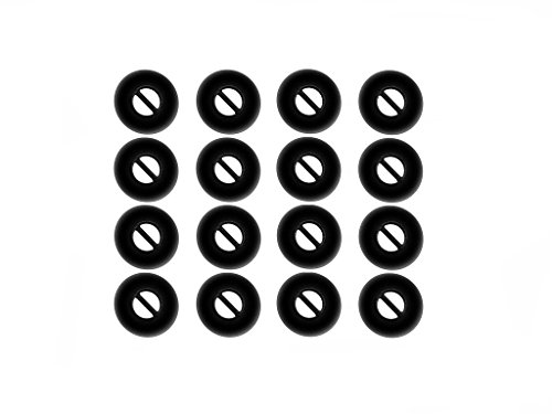 16pcs X-Small (B-NSEN) Noise Isolation Premium Eartips Adapters Compatible with Sennheiser (M2 IE) Momentum I and G CX 3.00 CX 5.00 CX 7.00BT HD1 HD1 Free, HD1 Wireless in Ear Earphones Headphones