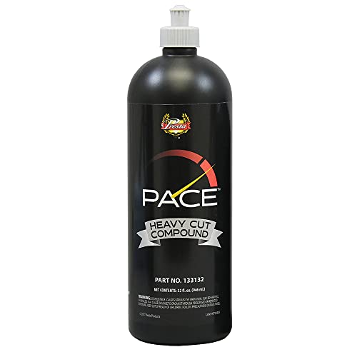 Presta PACE Heavy Cut Compound - Car Paint Correcting and Polishing Compound/Polishes to A Deep Gloss in One-Step / 32 Oz. (133132)