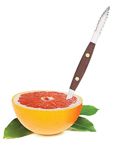 HIC Squirtfree Serrated Twin-Blade Grapefruit Sectioning Knife, Set of 2