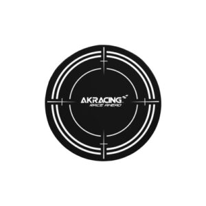 akracing floor mat - black