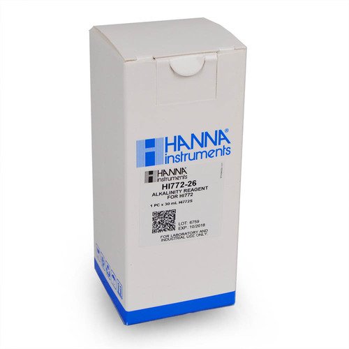 HI772-26 HI755-26 Alkalinity Checker Reagent (25 Tests) - Hanna Instruments