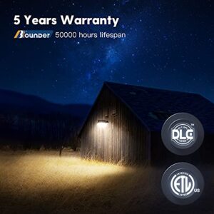 BBOUNDER - 70W 9800LM LED Barn Lights Dusk to Dawn Outdoor Area Lights with Photocell (700W Incandescent Equiv.) 5000K Daylight Waterproof ETL&DLC Listed for Yard Street Flood Lights