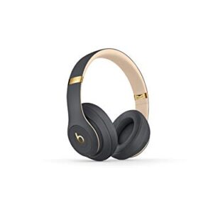 Beats Studio3 Wireless Noise Cancelling On-Ear Headphones - Apple W1 Headphone Chip, Class 1 Bluetooth, Active Noise Cancelling, 22 Hours of Listening Time - Shadow Gray (Previous Model)