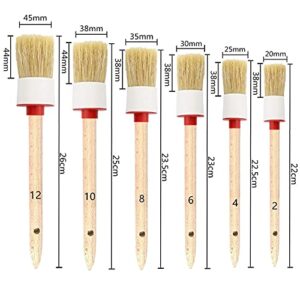 Nurkul 11 Pieces Auto Detailing Brush Set for Cleaning Interior, Exterior, Leather, Including 6 pcs Car Detailing Brushes, 3 pcs Wire Brush and 2 pcs Automotive Air Conditioner Brush