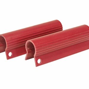 RITE-HITE Motor Stabilizing Clips - Red, for Use with Motor Trailering Device, Keeps Motor from Rocking Side to Side While Trailering Down The Road, Comes with 2 in The Package