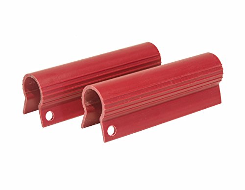 RITE-HITE Motor Stabilizing Clips - Red, for Use with Motor Trailering Device, Keeps Motor from Rocking Side to Side While Trailering Down The Road, Comes with 2 in The Package