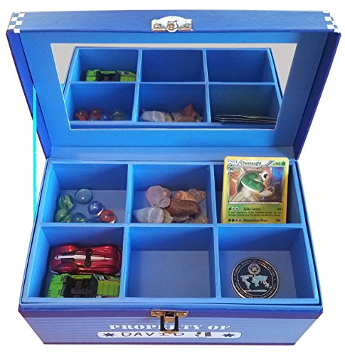 Treasure Chest Box - Superhero Blue