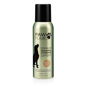 pawfume premium grooming spray dog spray deodorizer perfume for dogs - dog cologne spray long lasting dog sprays - dog perfume spray long lasting after bath- dog deodorizing spray (show dog)