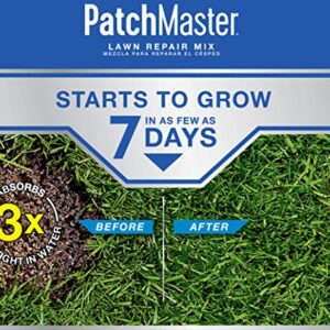 Scotts PatchMaster Lawn Repair Mix Sun + Shade Mix, Combination Grass Seed, Fertilizer, and Mulch, 4.75 lbs.