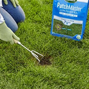 Scotts PatchMaster Lawn Repair Mix Sun + Shade Mix, Combination Grass Seed, Fertilizer, and Mulch, 4.75 lbs.