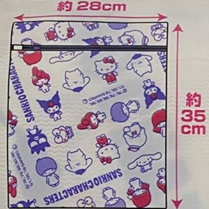 Sanrio Characters Laundry Net Square Type Washing machine 28 × 35 cm (Alignment)