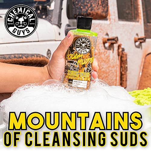 Chemical Guys CWS20264 Tough Mudder Foaming Truck, Off Road, ATV and RV Heavy Duty Wash Soap,(Works with Foam Cannons, Foam Guns or Bucket Washes), 64 fl oz (Half Gallon), Lemon Scent