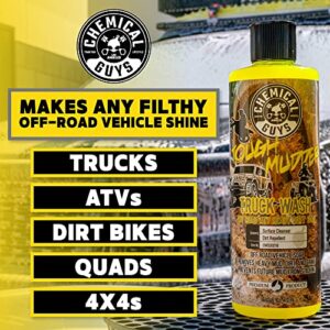 Chemical Guys CWS20264 Tough Mudder Foaming Truck, Off Road, ATV and RV Heavy Duty Wash Soap,(Works with Foam Cannons, Foam Guns or Bucket Washes), 64 fl oz (Half Gallon), Lemon Scent