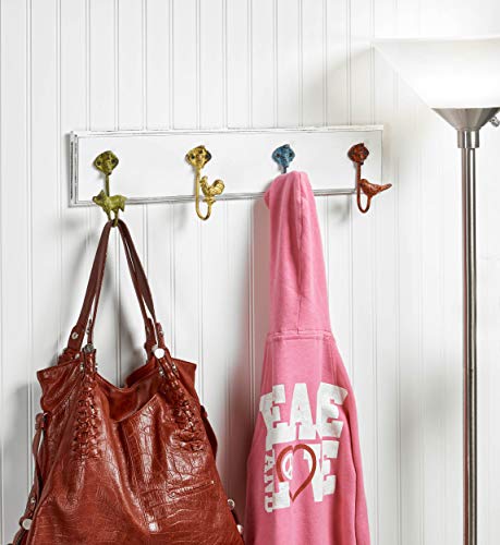 AdirHome Coat Hooks - Hat Hooks - Towel Hooks (Farmhouse) (302-14)