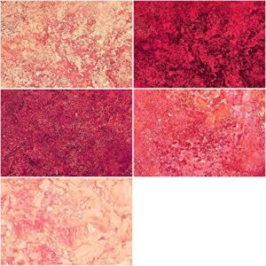 Stonehenge Gradations Brights Hibiscus Stone Tiles 42 10-inch Squares Layer Cake Northcott