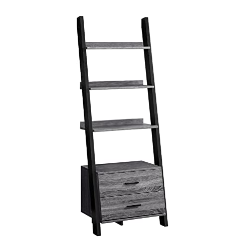 Monarch Specialties I Bookcase, Grey