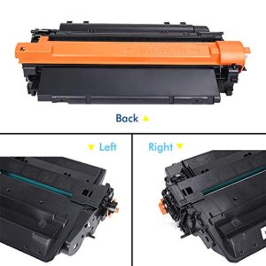 TRUE IMAGE Compatible Toner Cartridge Replacement for HP CE255X 55X CE255A 55A HP P3015 P3015dn P3015n P3015x 3015 Enterprise 500 MFP M521dn M521dw M521 M525f M525dn Printer Ink (Black, 1-Pack)