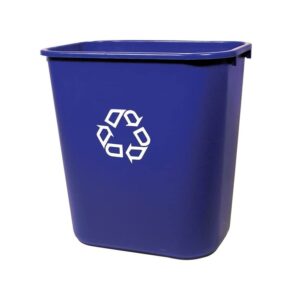 rubbermaid commercial 28 qt. resin recycling bin