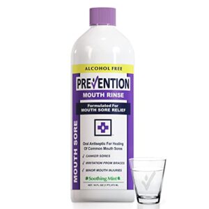 prevention mouth sore mouthwash | alcohol free | canker sore treatment