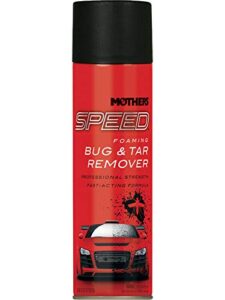 mothers 16719 speed foaming bug & tar remover aerosol, 18.5 oz.