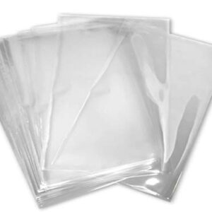 4x8 inch Odorless, Clear, 100 Guage, PVC Heat Shrink Wrap Bags for Gifts, Packagaing, Homemade DIY Projects, Bath Bombs, Soaps, and Other Merchandise (100 Pack) | MagicWater Supply