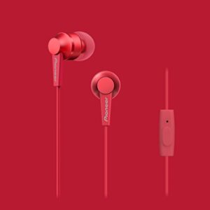 Pioneer SE-C3T-R RED in-Ear Wired Headphones