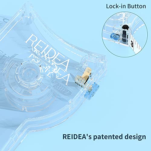 REIDEA Body Measure Tape 60in (150cm), Lock Pin and Push-Button Retract, Ergnomic and Portable Design, Incl. Bonus Kit (1x 79in Clothing Measure Tape, 1 x 60in Mini Retractable Tape Measure), Black