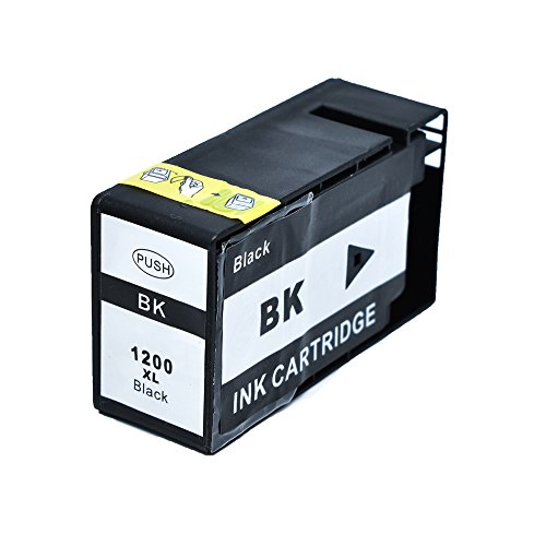 BABU Compatible Ink Cartridge Replacement for Canon PGI-1200XL Work For Canon Maxify MB2320 MB2020 MB2350 MB2050 MB2120 MB2720 Printer(5-pack)