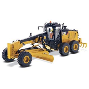 1:50 caterpillar 14m3 motor grader – high line series by diecast masters - 85545