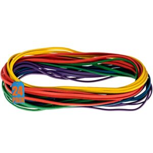 1intheoffice large big rubber bands, 24/pack