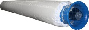 patterson fan patterson power tube air sock 60' length, white (90304)