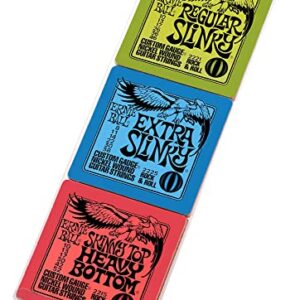 Ernie Ball Slinky Coasters, Pack of 6