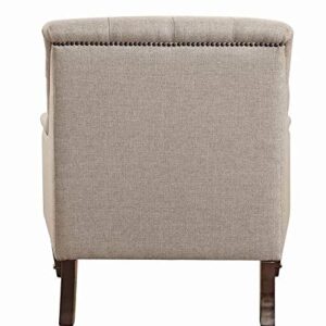 Coaster Fabric Loveseat Beige Finish 505643