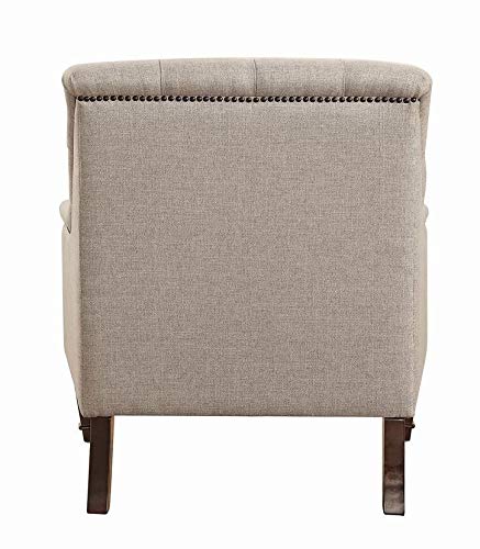 Coaster Fabric Loveseat Beige Finish 505643