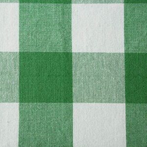 DII Buffalo Check Kitchen Collection, Classic Farmhouse Dishtowel Set, 20x30, Green & White, 3 Piece