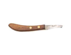 tough1 left handed stainless steel hoof knife