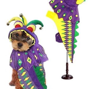 Puppe Love Dog Costume Mardi Paws Dragon Costumes Mardi Gras Dogs Outfit(Size 5)