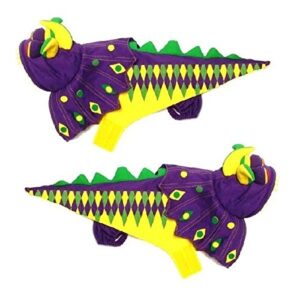 Puppe Love Dog Costume Mardi Paws Dragon Costumes Mardi Gras Dogs Outfit(Size 5)