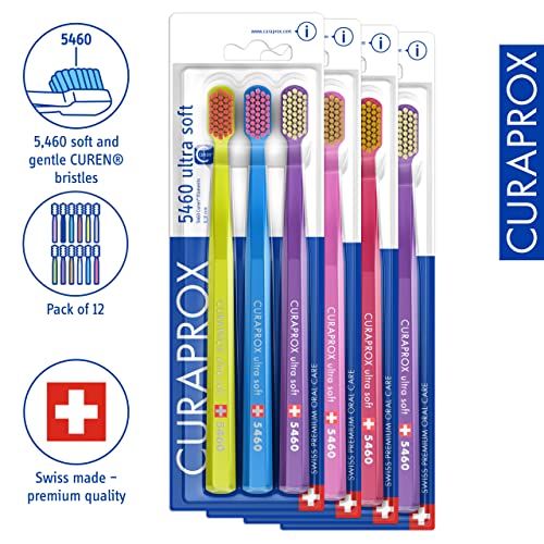 Curaprox CS 5460 Ultra-Soft Toothbrush (12 Pack)