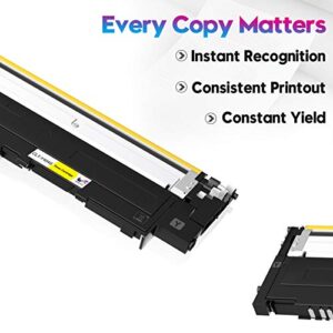 ONLYU Compatible Toner Cartridge Replacement for Samsung CLT 404S CLT-K404S CLT-C404S CLT-M404S CLT-Y404S to Used with Xpress C480FW C430W SL-C430W SL-C480FW SL-C480FN Printer (4 Packs)