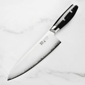 Yaxell Mon 8" Chef's Knife - Made in Japan - VG10 Stainless Steel Gyuto with Micarta Handle