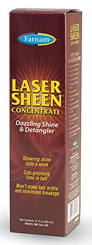 Laser Sheen Mane & Tail Detangler, High-Shine, 12-oz. Concentrate