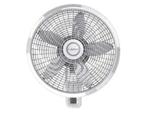 lasko lasko-18 oscillating wall-mount w/remote, 3-speed (m18950) household fans, standard