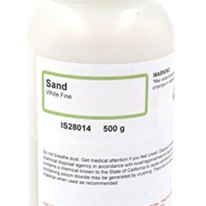 Fine White Sand, 500g - Excellent for Experiments That Involve Sand - The Curated Chemical Collection by Innovating Science