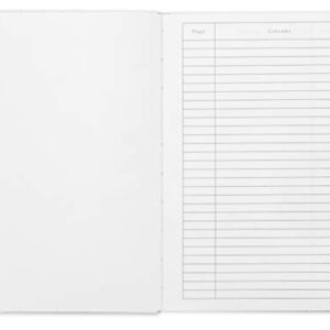 Minimalism Art, Premium Hard Cover Notebook Journal, X-Large Size, Master A4 8.3" x 11.4", 186 Numbered Pages, Gusseted Pocket, Ribbon Bookmark, Extra Thick Ink-Proof Paper 120gsm (Plain, Black)