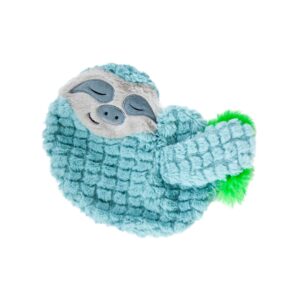 petstages purr pillow snoozin' sloth soothing plush cat toy