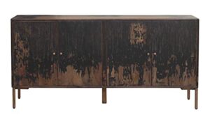 moe's home collection artists mango wood sideboard